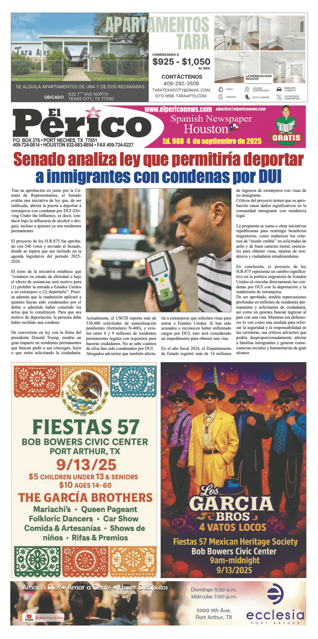 EL PERICO EDICION #988 | El Perico News