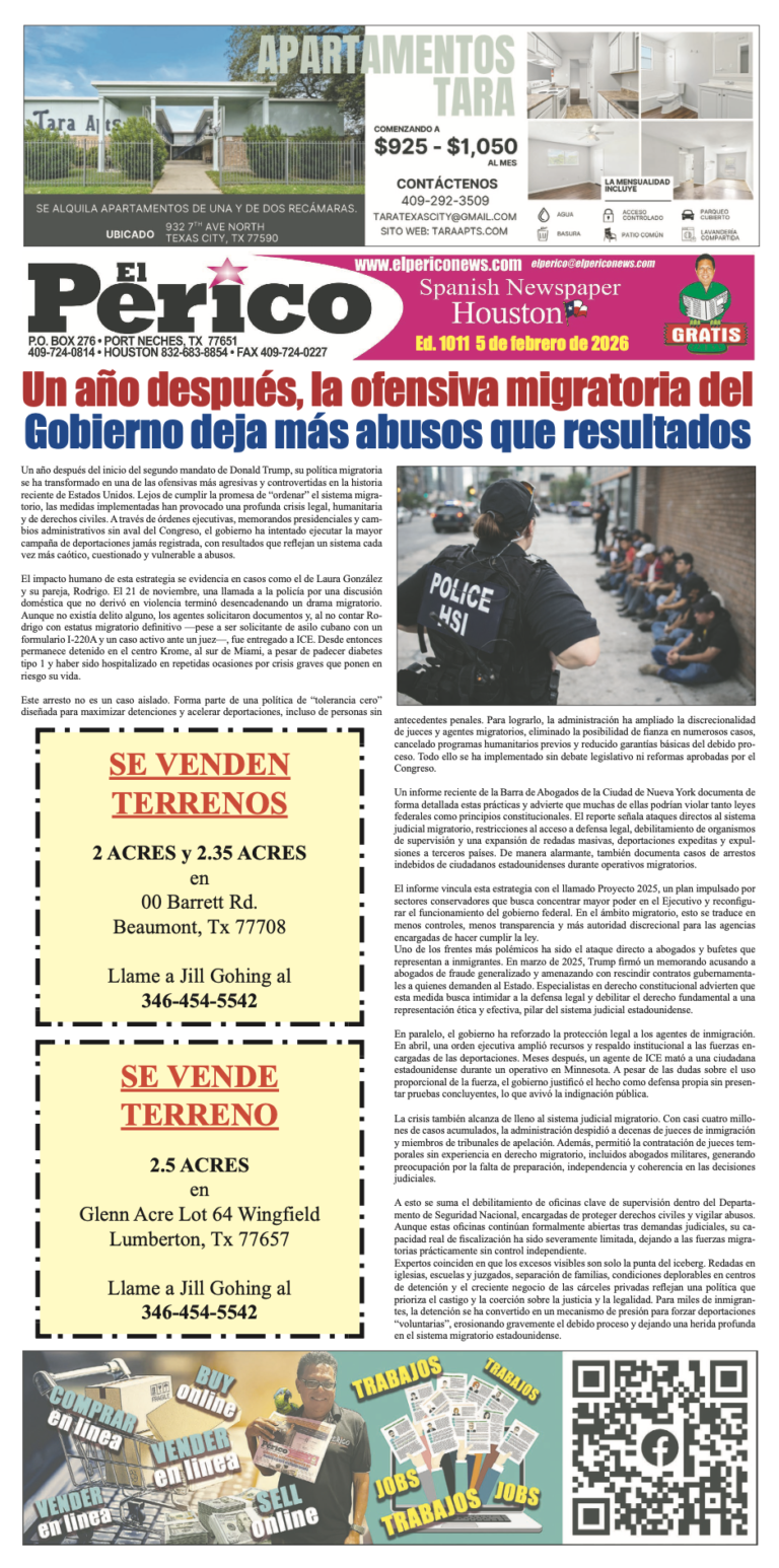 EL PERICO EDICION #1011 | El Perico News